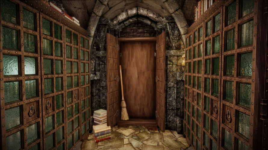 【家MOD紹介】Bookworm ｜ 湯けむりスカイリム